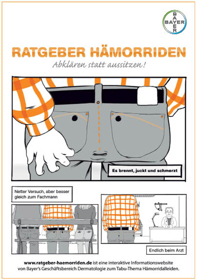 Doloproct "Hämorriden: Abklären statt aussitzen!" - COMPRIX